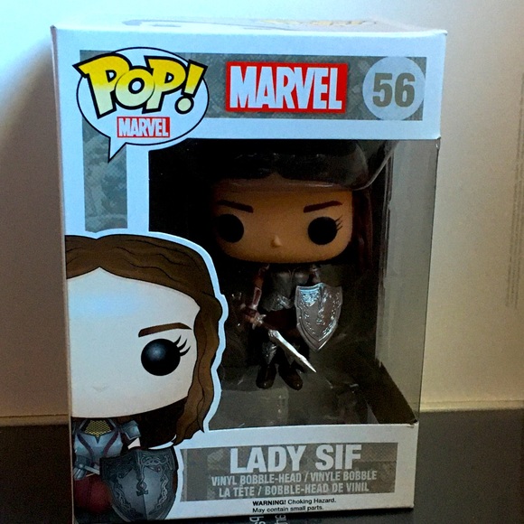 Funko | Toys | Marvel Thor Lady Sif Funko Pop 56 Rare Vaulted | Poshmark